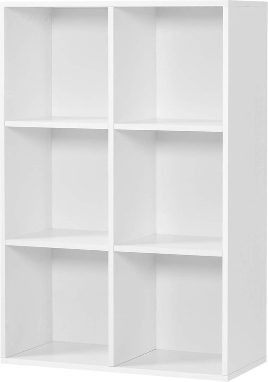 Book Shelf Kast Met 8 Vakken En Achterpaneel - Duurzaam En Veelzijdig ...