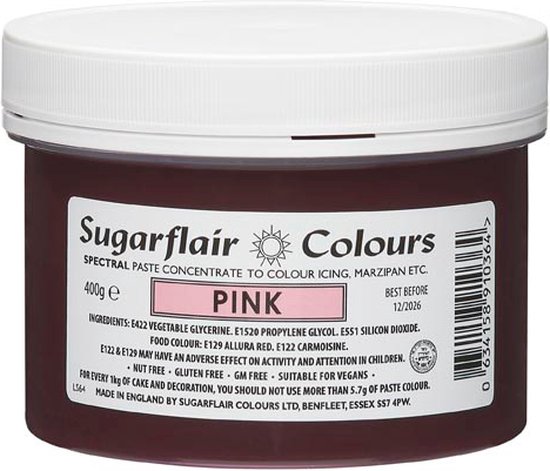 Sugarflair Spectral Concentrated Paste Colours Voedingskleurstof Pasta ...