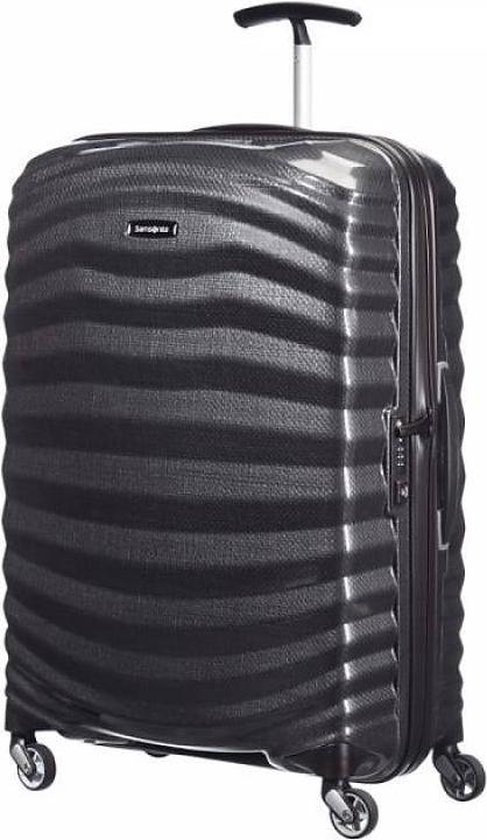 Samsonite Reiskoffer - Lite-Shock Spinner 81/30 (Large) Black | bol.com