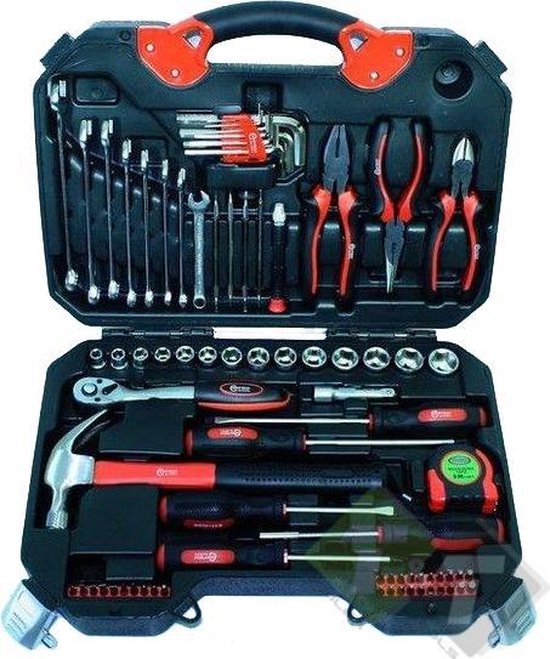 Gereedschapset, doppenset, 78 delig | bol.com
