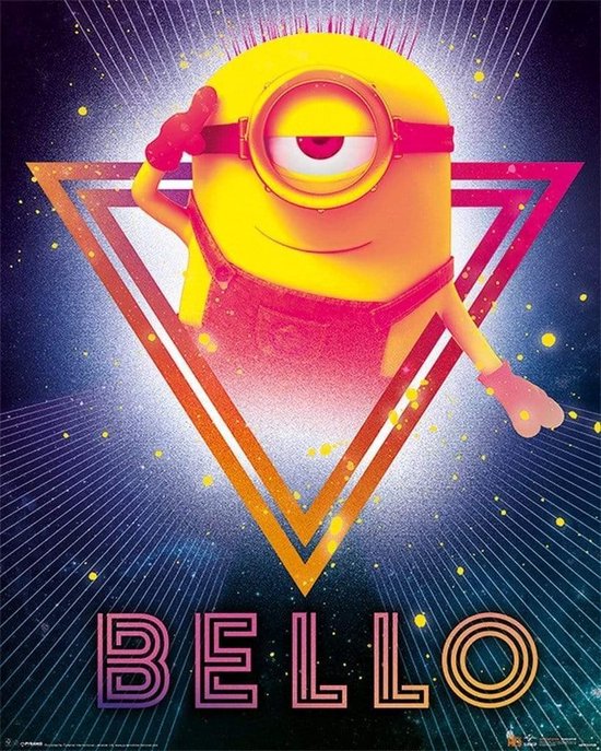 Pyramid Despicable Me 3 80s Bello Poster - 40x50cm | bol.com