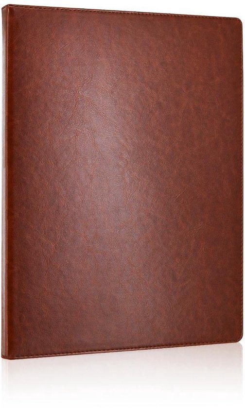 Goodline® - Menumap / Menukaart Map voor 4 Pagina's (A4) - type CL-Donkerbruin | bol