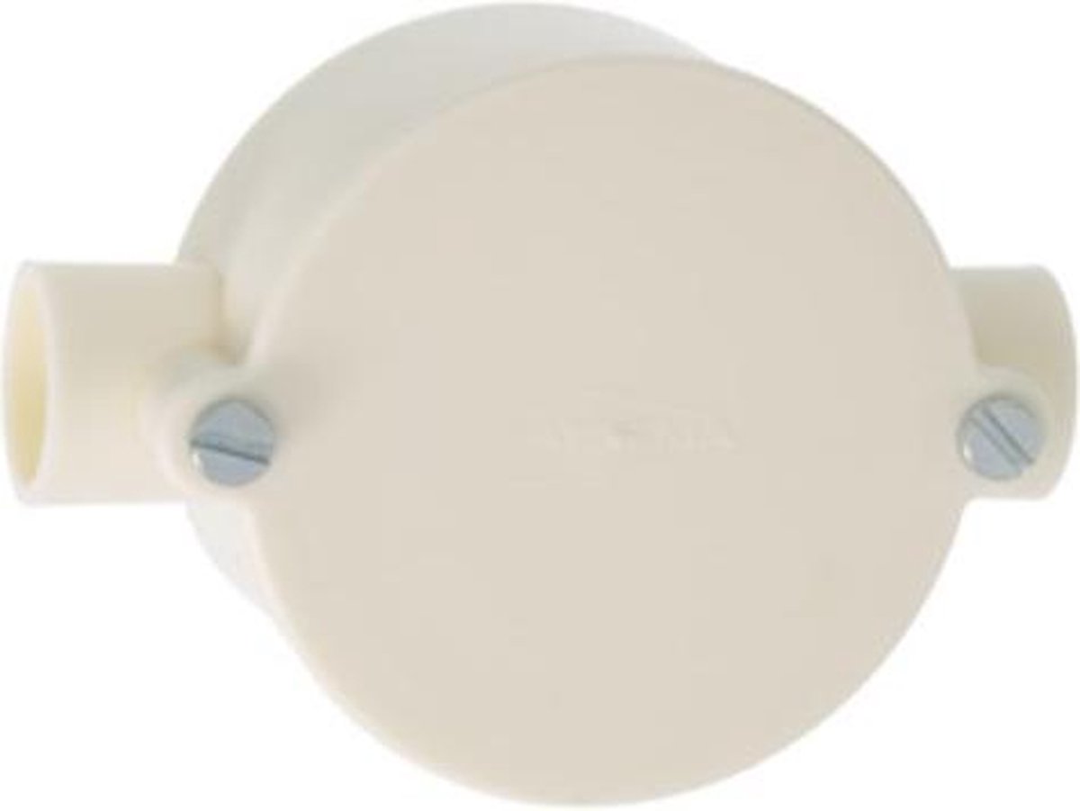 Attema las trekdoos 16mm (5/8 ) met achterinvoer met label | bol.com