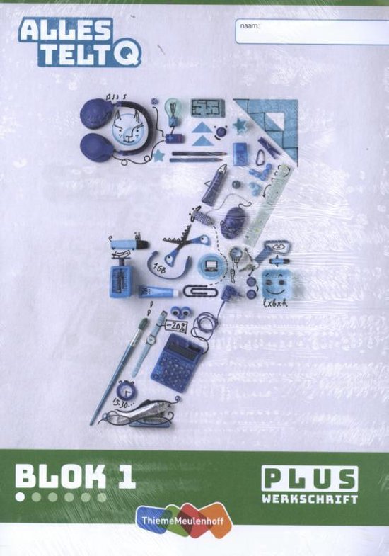 Alles telt Q Pluswerkschrift blok 1 t/m 6 groep 7 | 9789006238693 | Boeken | bol.com