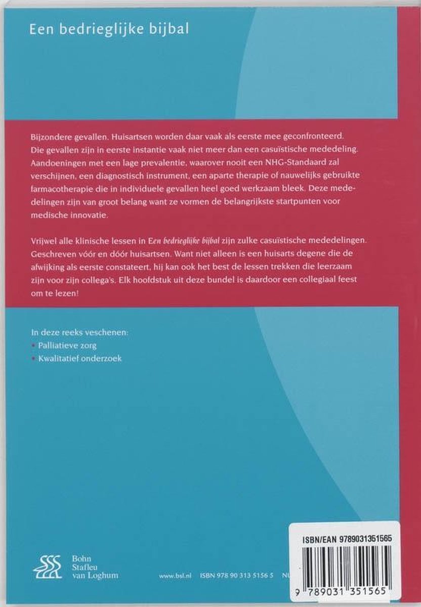 Huisarts en Wetenschap - Een bedrieglijke bijbal | 9789031351565 | van ...