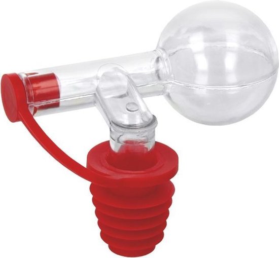 Metaltex Doseerbol Cocktails 2,5 Cl Transparant/rood | bol