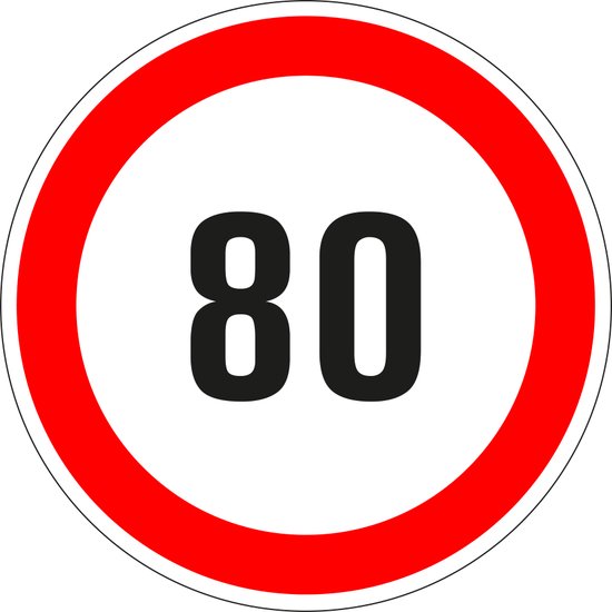 80 bord - kunststof 200 mm | bol