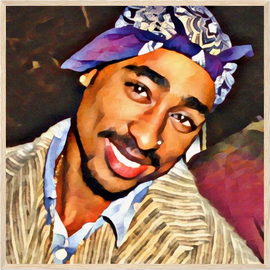 tupac shakur poster | tupac shakur rap hiphop posters | 50 x 50 cm ...
