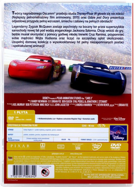 Cars 3 [DVD] (Dvd), Jason Pace | Dvd's | bol