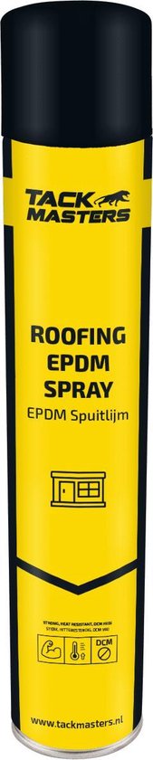 Tackmasters - EPDM contactlijm - 500ml spuitbus - Spuitbus - EPDM ...