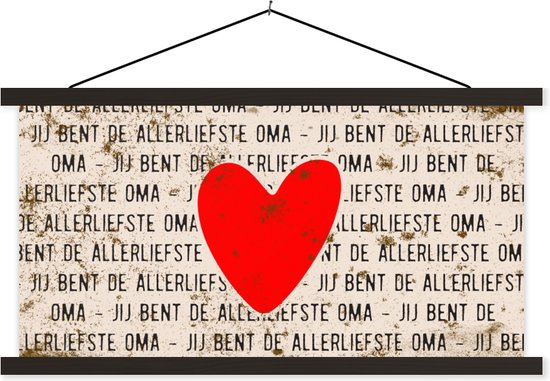 Porte-affiche avec affiche - Affiche scolaire - Chère grand-mère - Fête ...