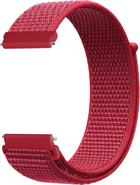 YONO Nylon Velcro Bandje 22mm - Horlogebandje geschikt voor Samsung ...
