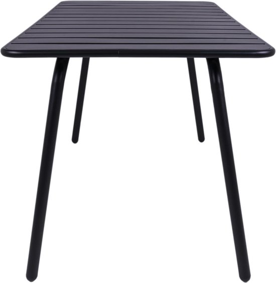 MaximaVida metalen tuintafel Max zwart 150 x 80 cm | bol.com