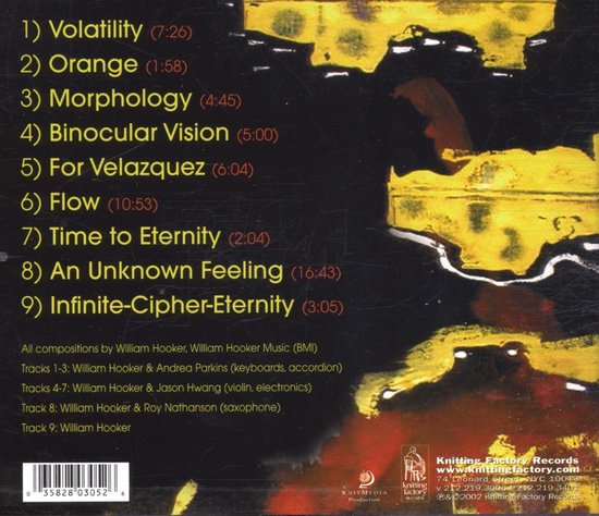 William Hooker - Black Mask (CD), William Hooker | CD (album) | Muziek | bol.