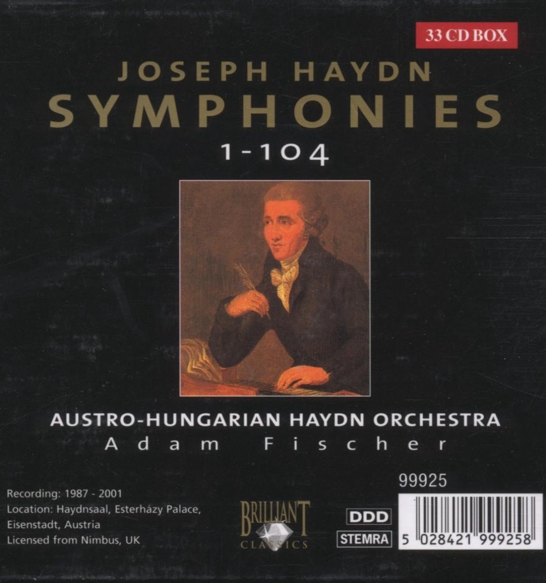 Austro-Hungarian Haydn Orchestra, Adam Fischer - Haydn: Symphonies (Complete) (33 CD),... | bol