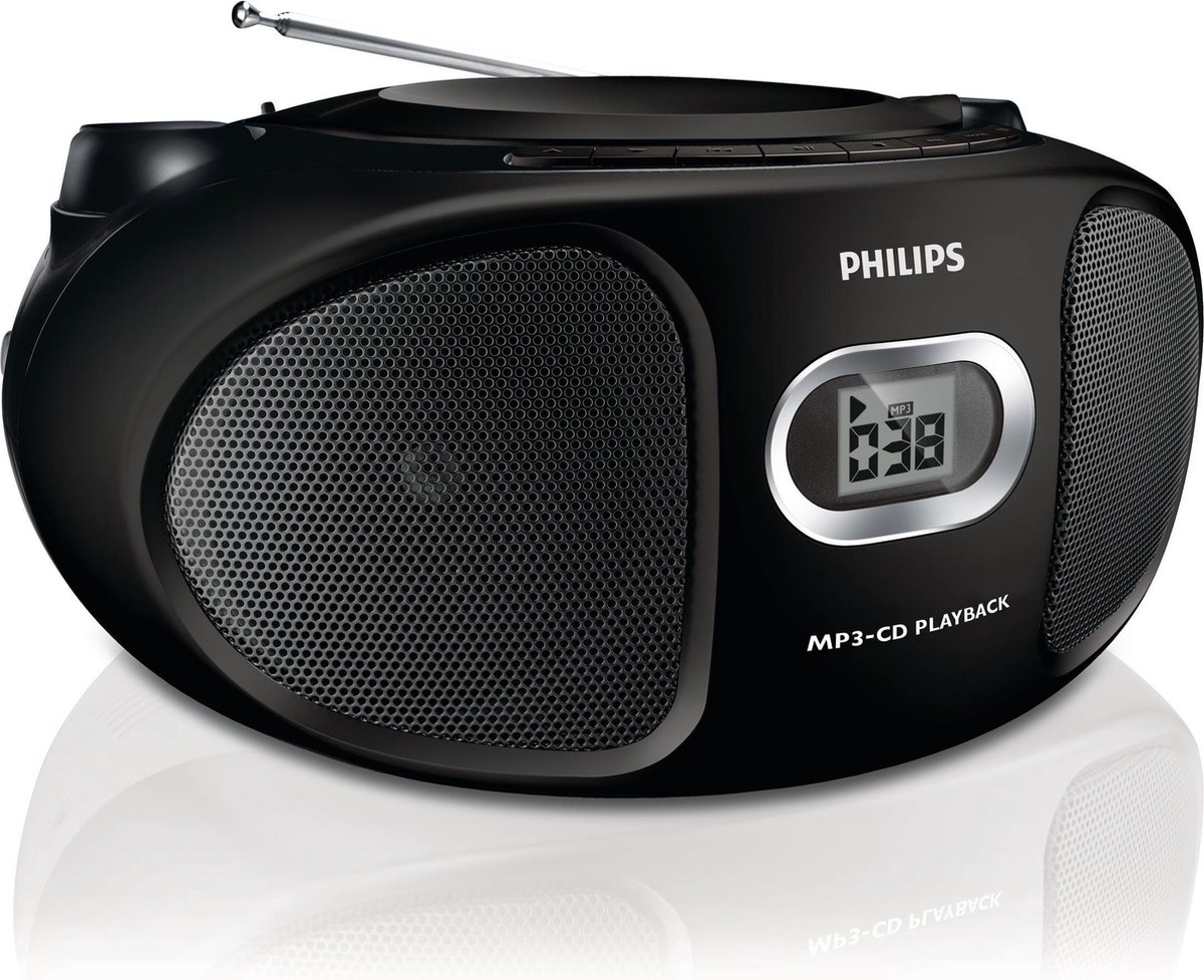 Philips AZ305/12 - Radio/Cd-speler - Zwart | bol.com