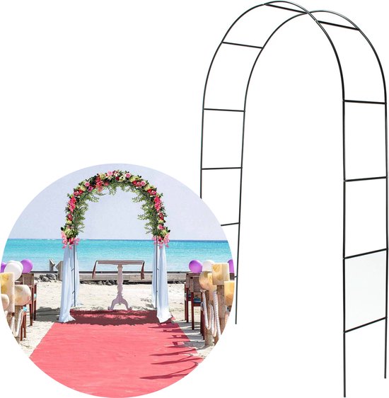 Supremium Decoratie Boog | Bruiloft Decoratie | Ballonnenboog | Bloemenboog | Rozenboog | bol.com