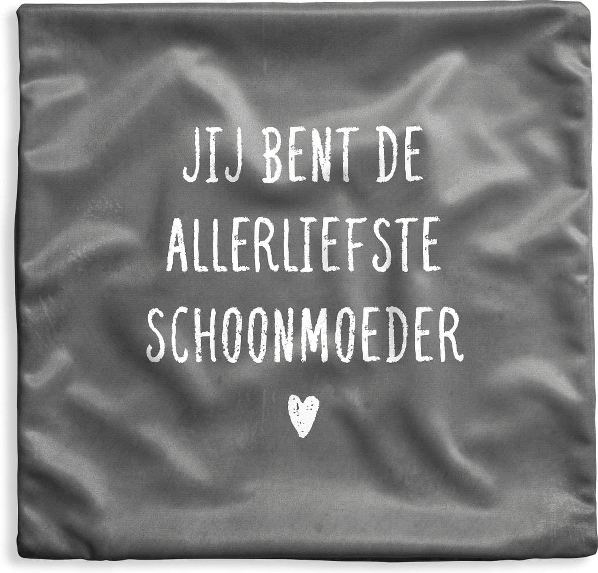 Kussenhoes 50x50 cm - Jij bent de allerliefste schoonmoeder - Quotes ...