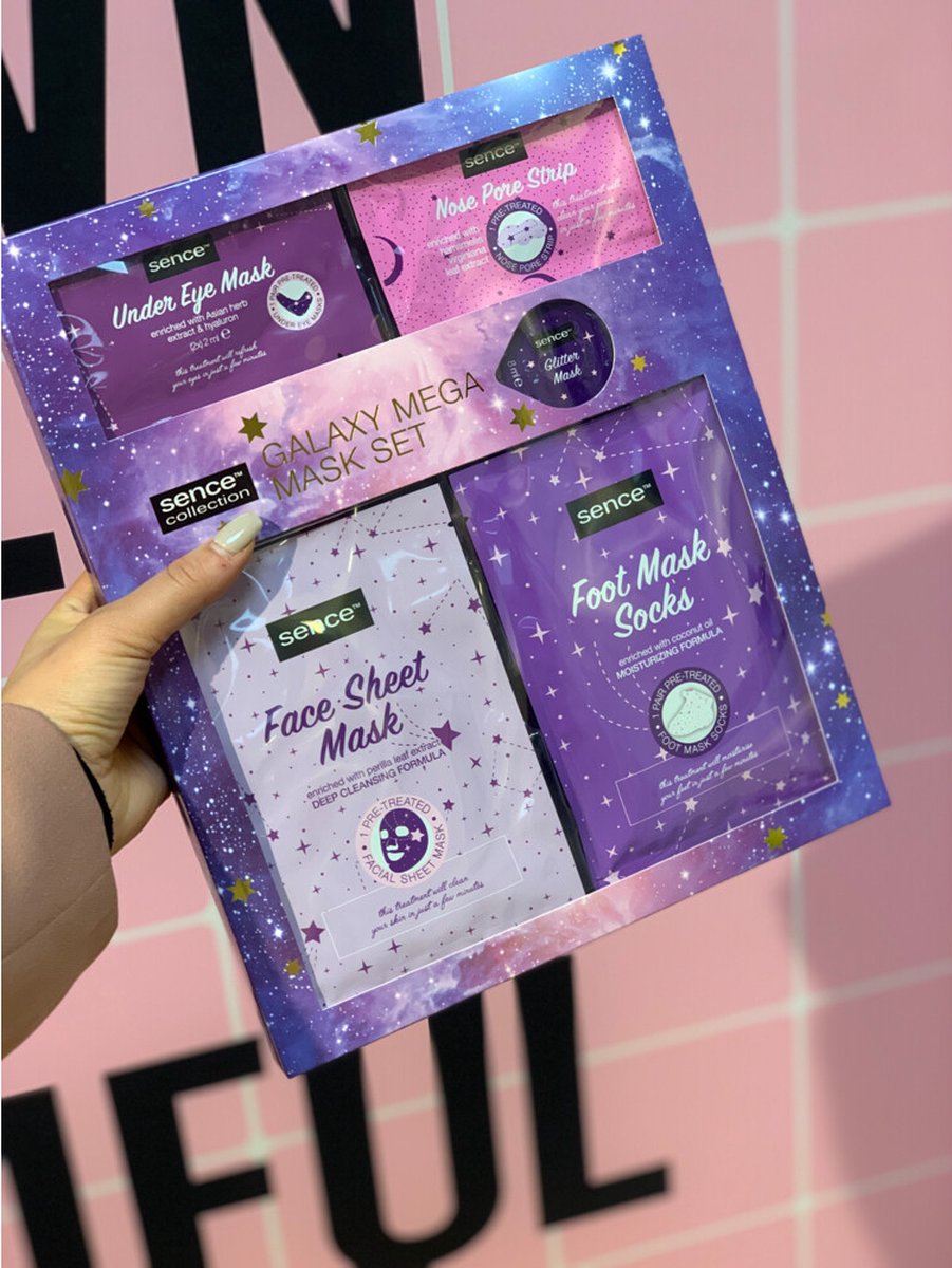 Sence Geschenkset Gezichtsmaskers Galaxy 1 Set | bol.com