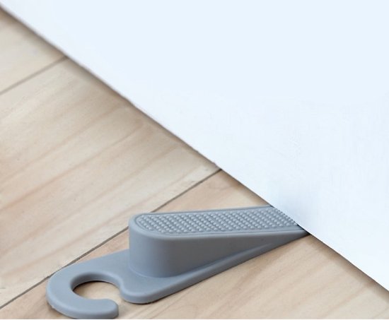 Rubber Deurstopper Deurstop | Deurvastzetter | Deurklem | Deurwig | SET ...