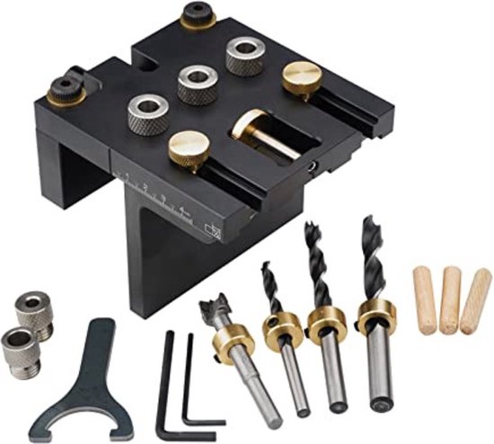 Pocket Hole Jig - Boormal - Boorhulp - Zwart | bol