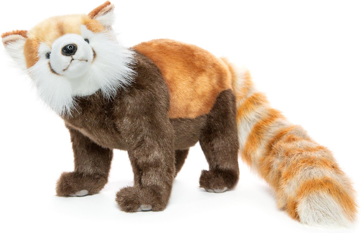 Rode Panda Staand 32 cm, Hansa | bol.com