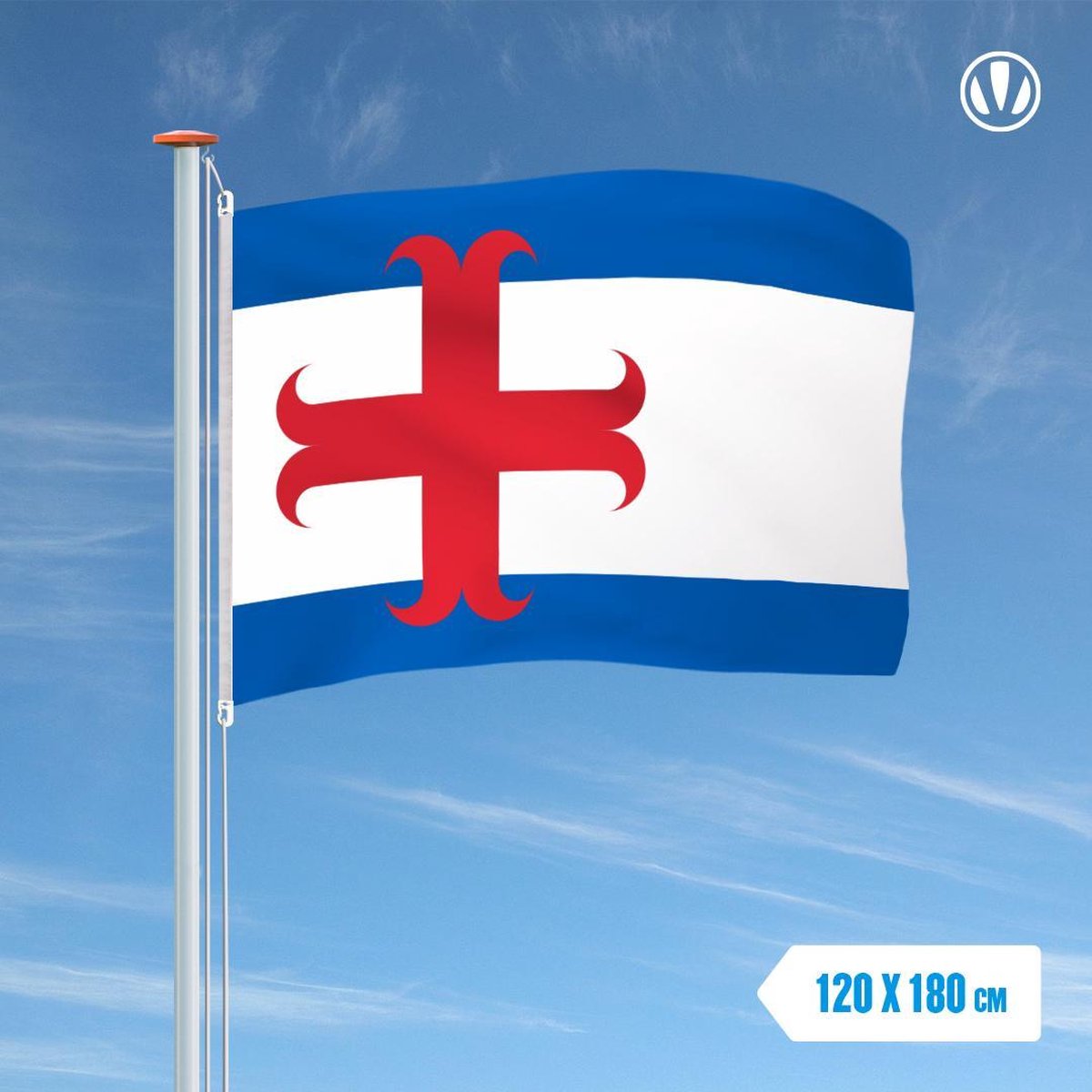 Vlag Zutphen 120x180cm | bol.com