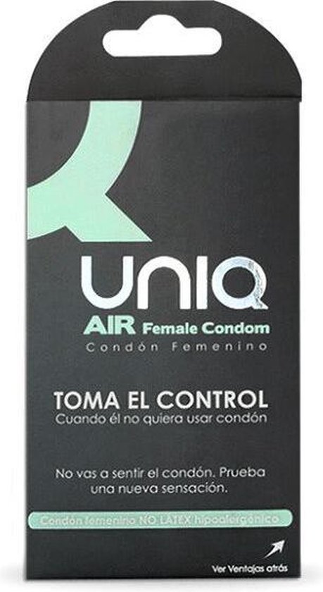 UNIQ | Uniq Air Female Condom 3 Units | bol