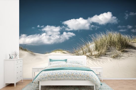 Behang - Fotobehang Strand - Duinen - Gras - Breedte 360 cm x hoogte ...