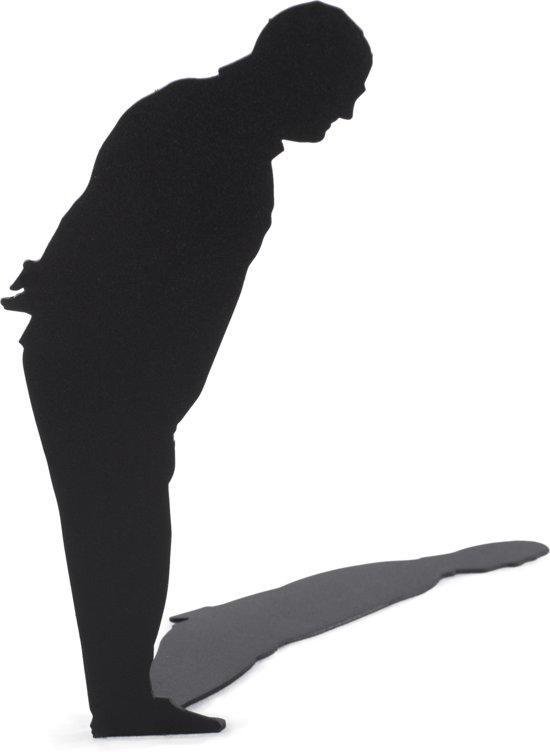 Shadow Figures - No. 02 - Man looking down | bol.com