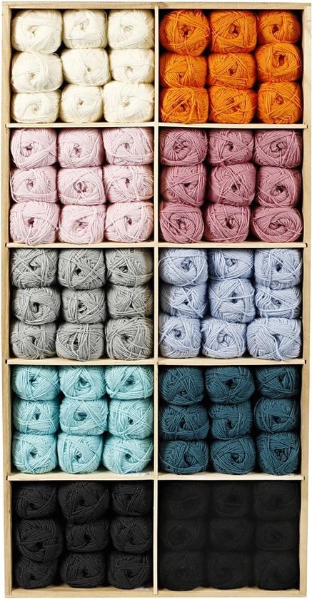 Creotime Baby Garen 120 Stuks 172 M 50 G 14/4 Multicolor | bol