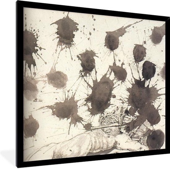 Poster met lijst De anatomische les - Salvador Dali - 40x40 cm | bol.com