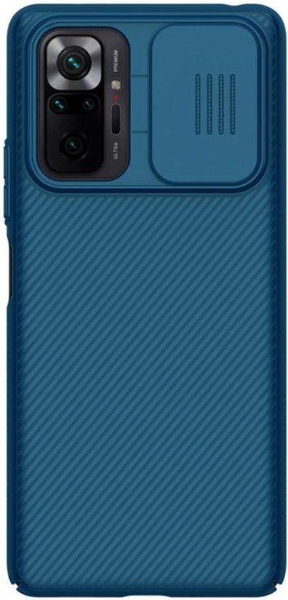 Nillkin CamShield Xiaomi Redmi Note 10 Pro Case Slider Caméra Blauw ...