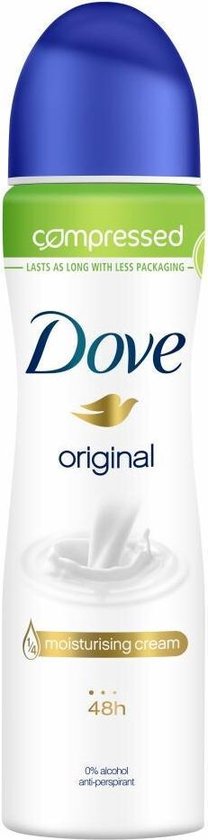 Dove Deodorant Spray Original Compressed 75 ml | bol.com