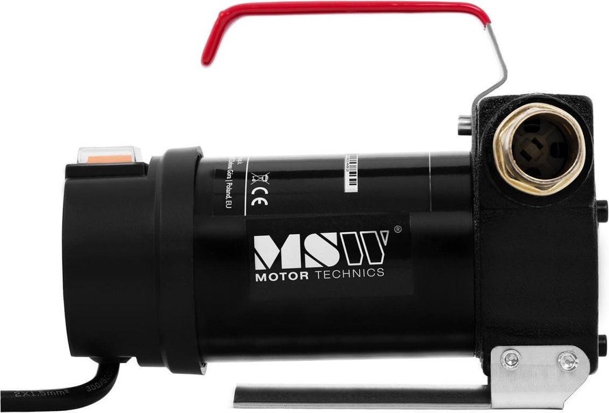 MSW Dieselpomp - mini tankstation - 40 l/min - klemmen | bol.com