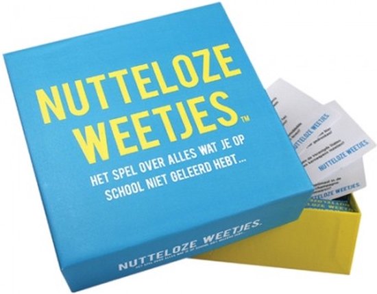 Koelkastpoezie Nutteloze weetjes - Partyspel | Games | bol