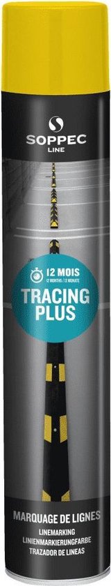 Soppec Tracing plus markeerverf, geel, 750 ml | bol