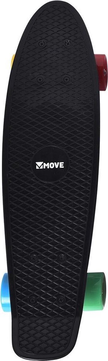 Move - cruiser board - Old School Retro - zwart - 22`` | bol.com