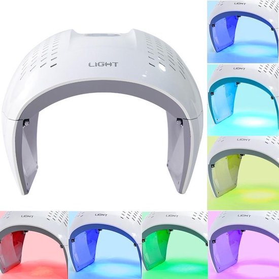 7 couleurs PDT LED lampe de thérapie par la lumière photonique - spa ...