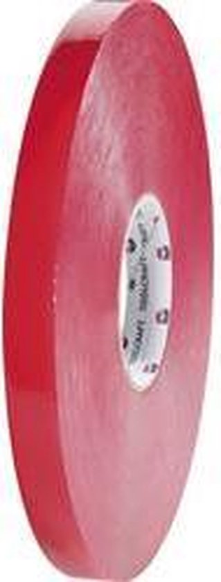TOOLCRAFT 5310B19L3C 5310B19L3C Dubbelzijdige tape Transparant (l x b) 3 m x 19 mm 1... | bol