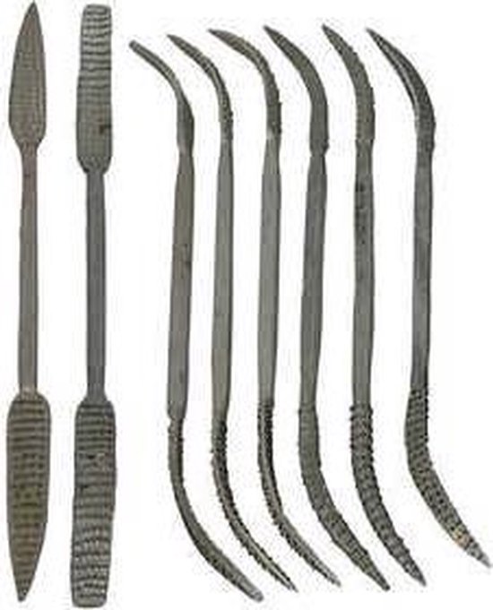 Italiaanse raspen, 8 stuk - Incl. Gift | bol