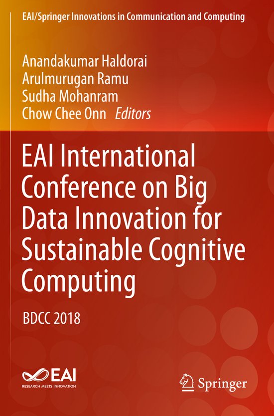 EAI International Conference on Big Data Innovation for Sustainable Cognitive Co |... | bol