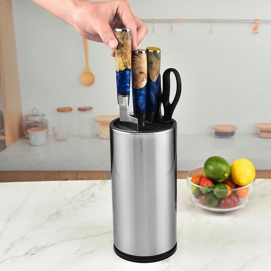 Messenschaar-organizer, niet uitgerust universeel messenblok ...