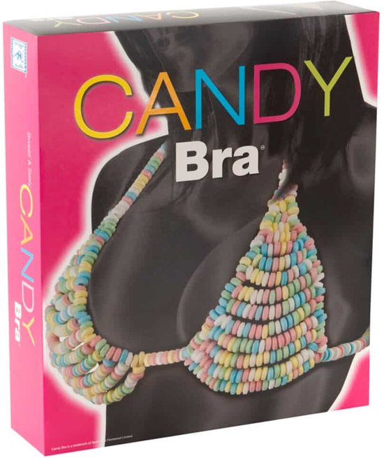 Lovers Candy - Lekker en Erotisch Cadeau - Snoep - G-String + Beha TUTTI FRUTI | bol
