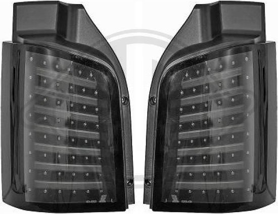 Achterlichtenset - HD Tuning Vw Multivan T5 (7hm, 7hn, 7hf, 7ef, 7em, 7en). Model:... | bol