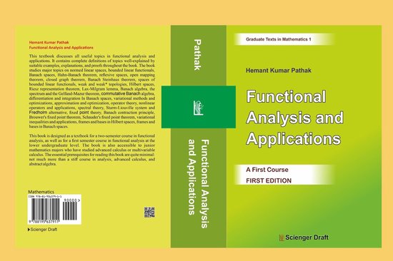 Graduate Texts in Mathematics 1 - Functional Analysis and Applications (ebook), Hemant... | bol