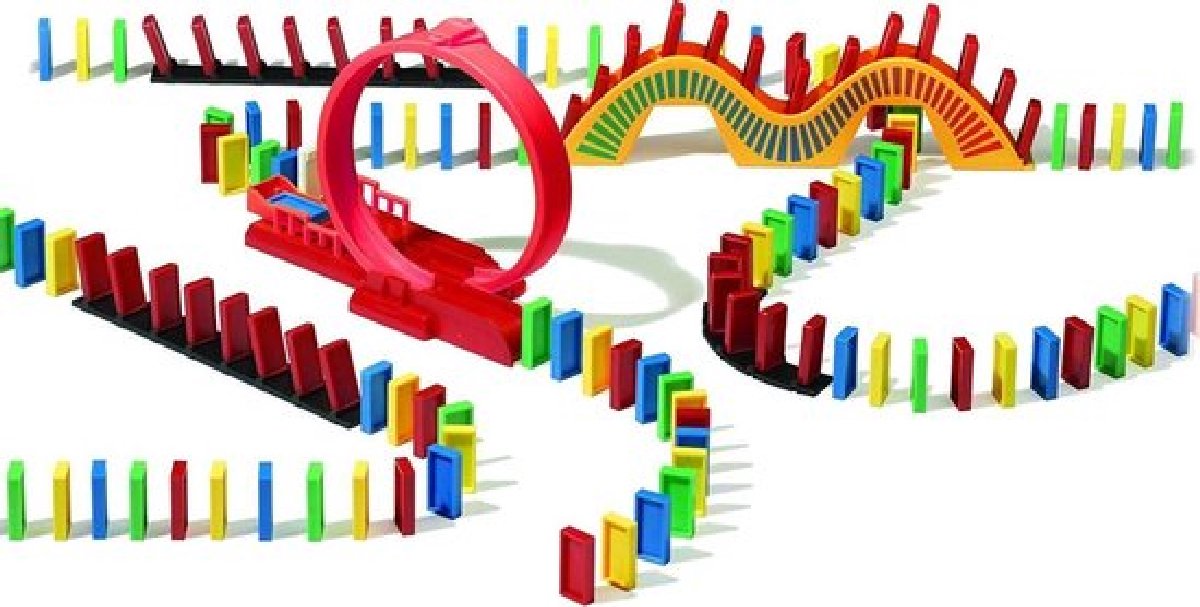 Domino Express Amazing Looping - Bouw je eigen dominobaan met looping ...