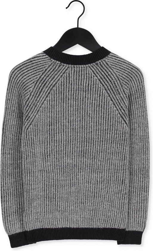 Calvin Klein Two Tone Badge Sweater Truien & Vesten - Grijs | bol.com
