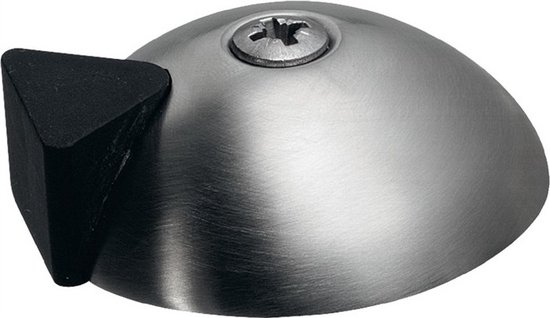KWS deurstop vloer H20xØ60mm stift/pin inox mat | bol