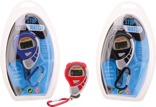 Sports Active Stopwatch met alarm | bol